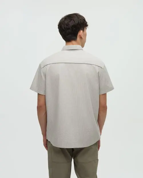 TENTREE Hopkins Shirt - Sand Stone/graphite