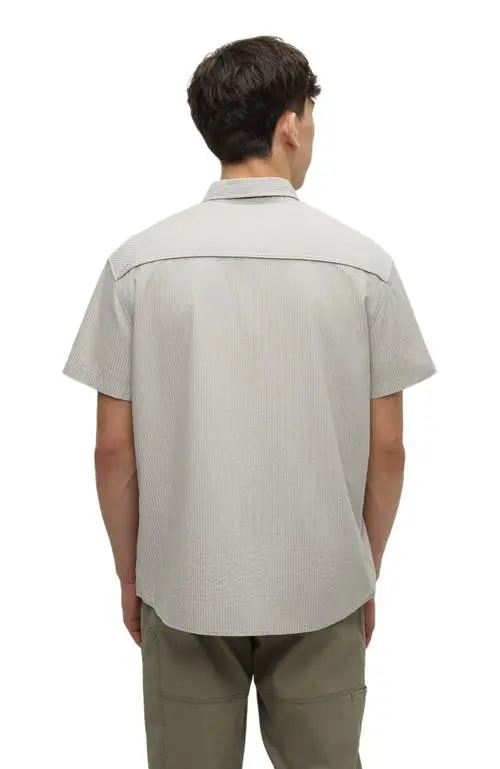 TENTREE Hopkins Shirt - Sand Stone/graphite
