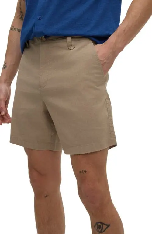 TENTREE Hemp Latitude 7" Shorts - Khaki