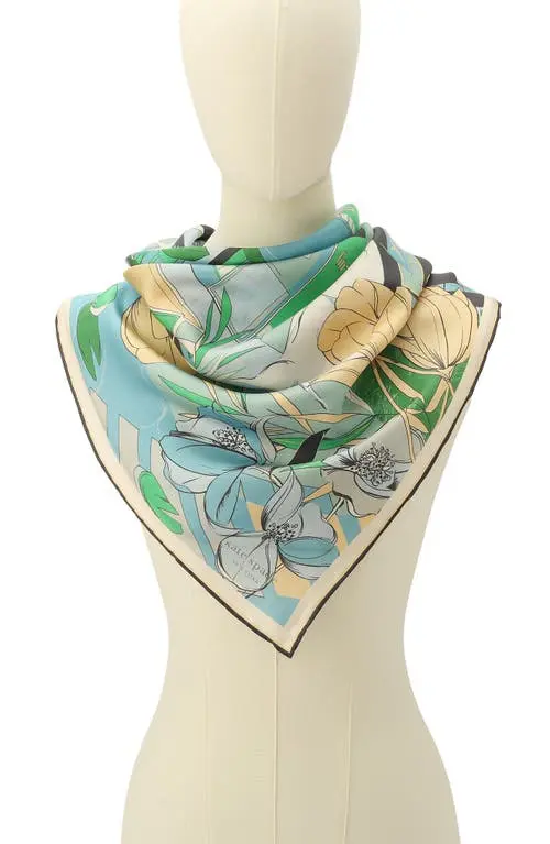 Kate Spade New York Overgrown City Silk Square Scarf