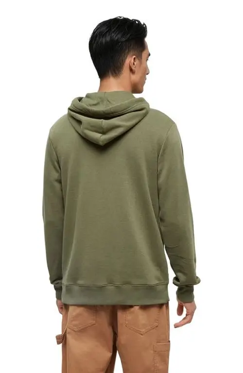 TENTREE Reynard Zip Hoodie - Deep Olive