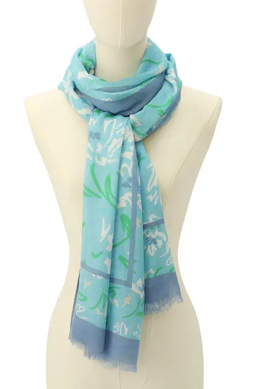 Kate Spade New York Lively Garden Oblong Scarf