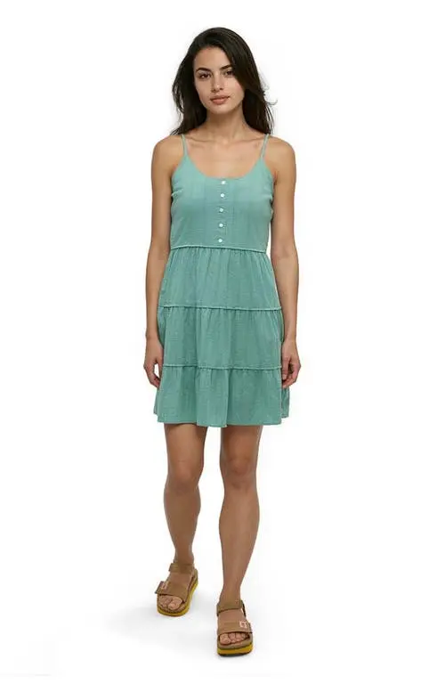 TENTREE Fairweather Dress - Turquoise Sky