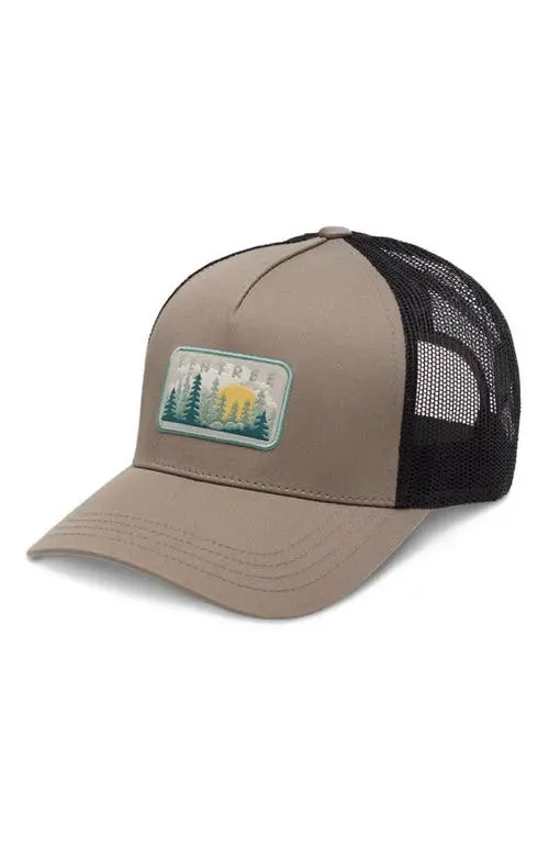 TENTREE Forest Sun Altitude Trucker Hat - Clay/tidal Teal