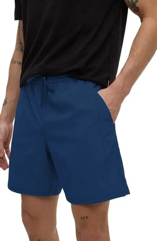 TENTREE Webster Mid-rise Stretch And Water-repellent Shorts - Nightfall