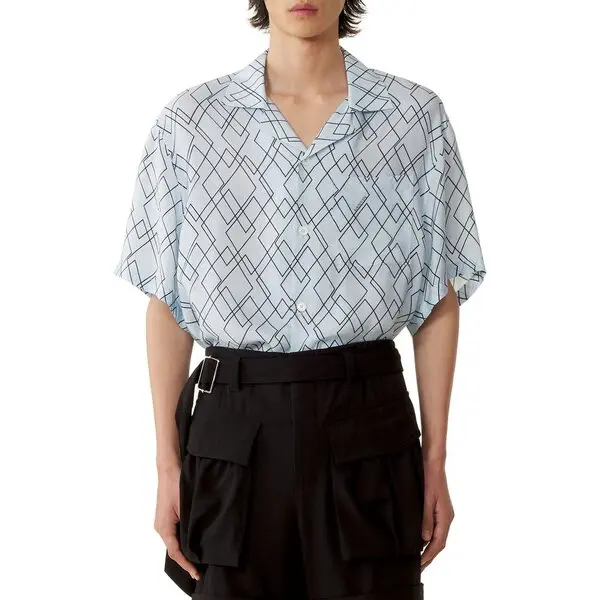 LANVIN Printed Flowy Shirt