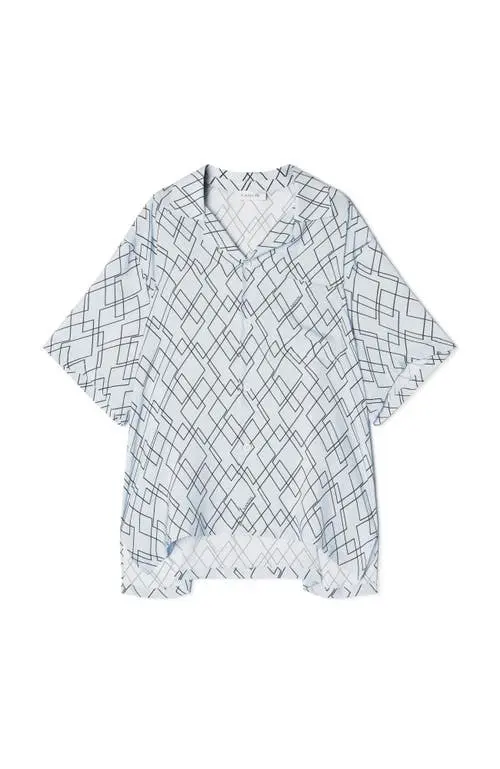 LANVIN Printed Flowy Shirt