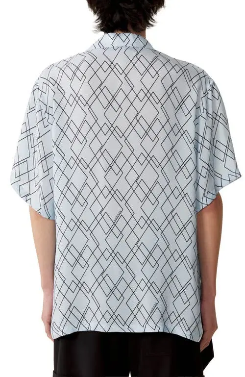LANVIN Printed Flowy Shirt