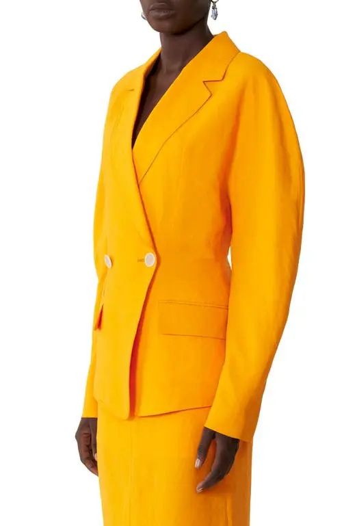 LANVIN Paper And Viscose Open-back Jacket