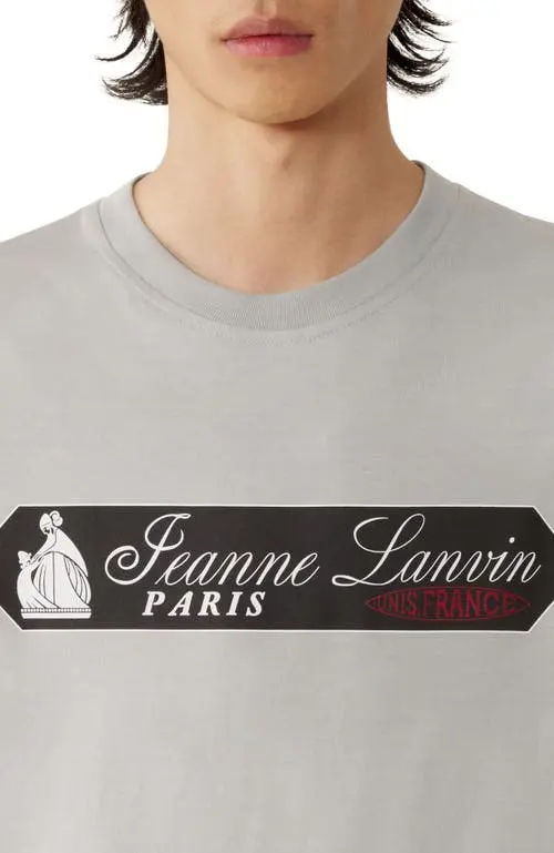 LANVIN Printed Signature Label T-shirt