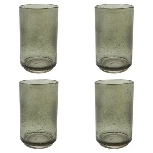 DANICA BRANDS Bubbled Tumblerset Of 4 - Bubbled Agave
