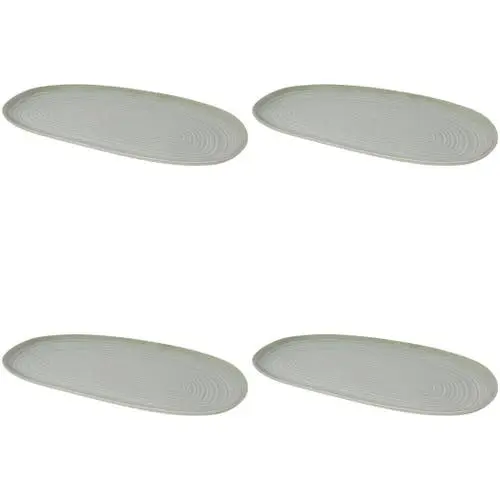 DANICA BRANDS Set Of 4 Oval Platter 15 Inch
