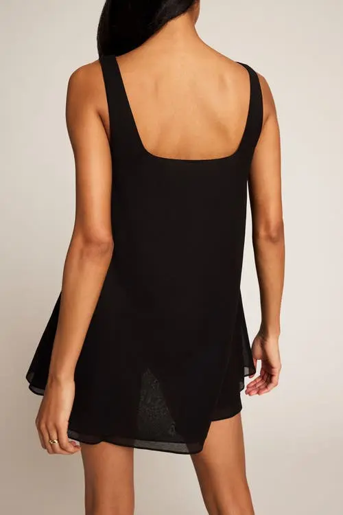 NEGATIVE UNDERWEAR Gauzy Island Swing Dress - Black