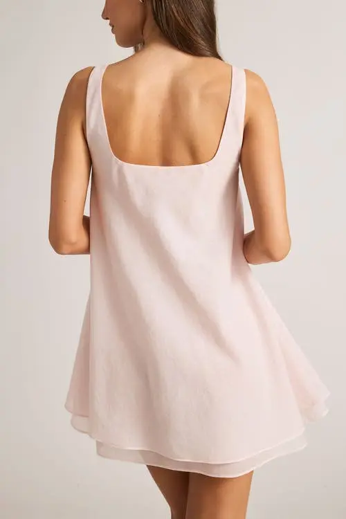 NEGATIVE UNDERWEAR Gauzy Island Swing Dress