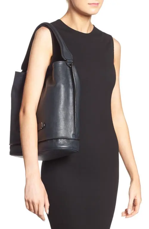 Longchamp 3d' Leather Hobo