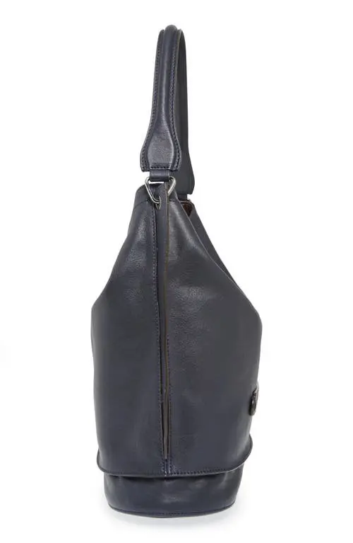 Longchamp 3d' Leather Hobo