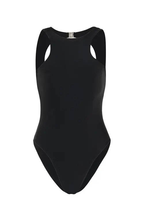 BRUNNA.CO The Jupiter Open-back Recycled One-piece Swimsuit - Black