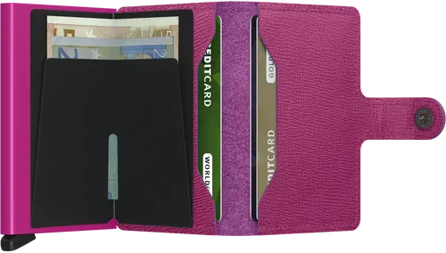 SECRID Miniwallet Crisple - Fuchsia