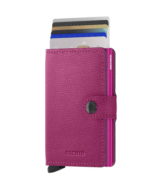 SECRID Miniwallet Crisple - Fuchsia