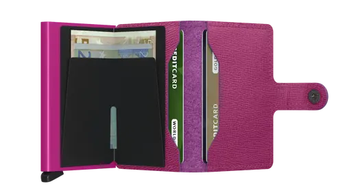 SECRID Miniwallet Crisple - Fuchsia