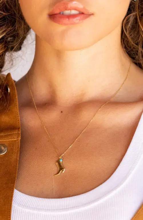 SET & STONES Ryder Necklace With Charm