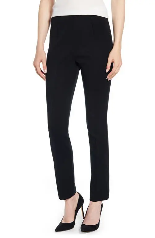 Ming Wang Straight-leg Knit Pants