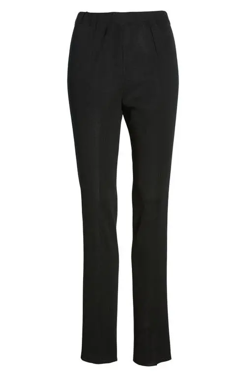 Ming Wang Straight-leg Knit Pants