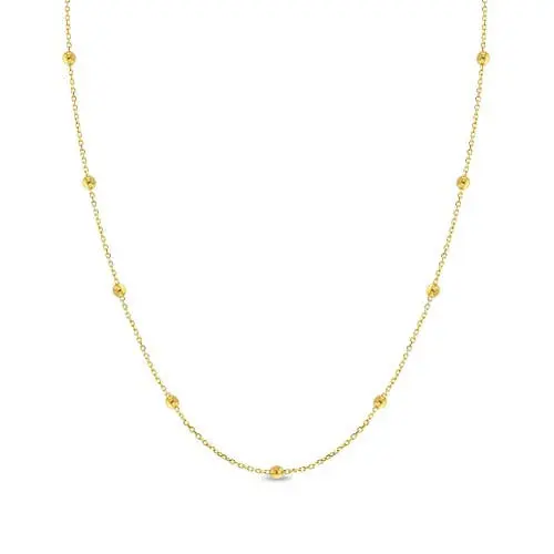 IN SEASON JEWELRY 2mm Satellite Necklace - Gold