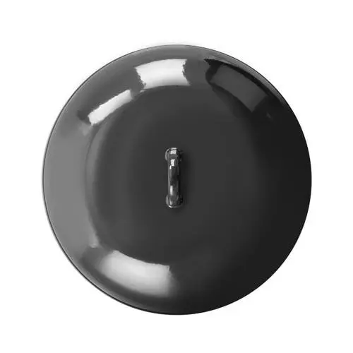 GIBSON HOME 5 Quart Gray Enamel On Steel Braiser Pan With Lid