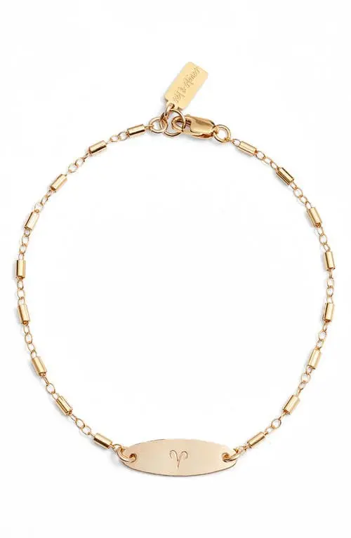 SET & STONES Zodiac Sign Id Bracelet - Aries