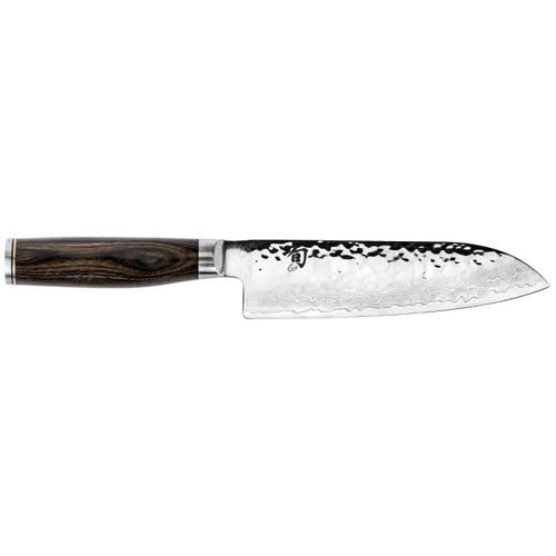SHUN Tdm0702 Premier Santoku Knife - Walnut