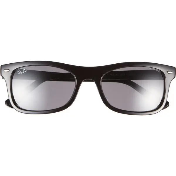 Ray-ban Square Frame Sunglasses - Black/dark Grey