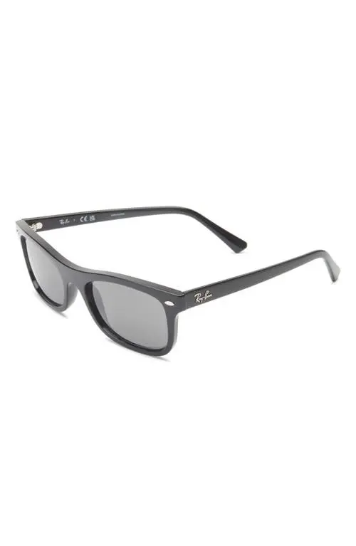 Ray-ban Square Frame Sunglasses - Black/dark Grey
