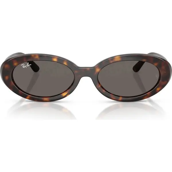 Ray-ban Oval Sunglasses - Havana/dark Grey