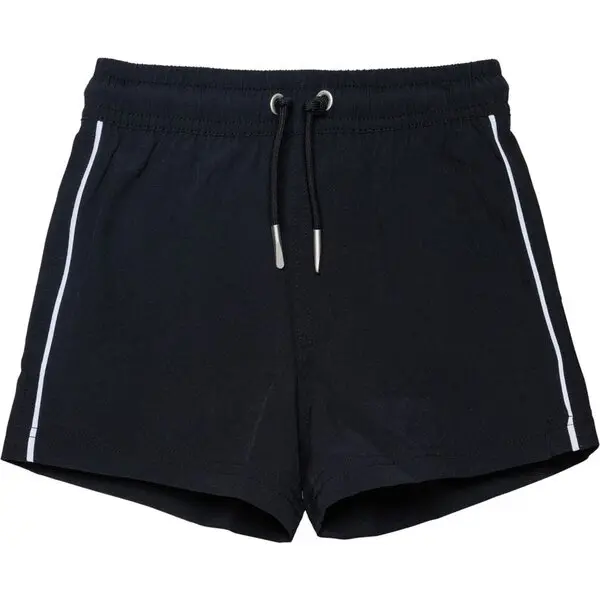 GOTTEX MENS Striped Swim Trunks - Black