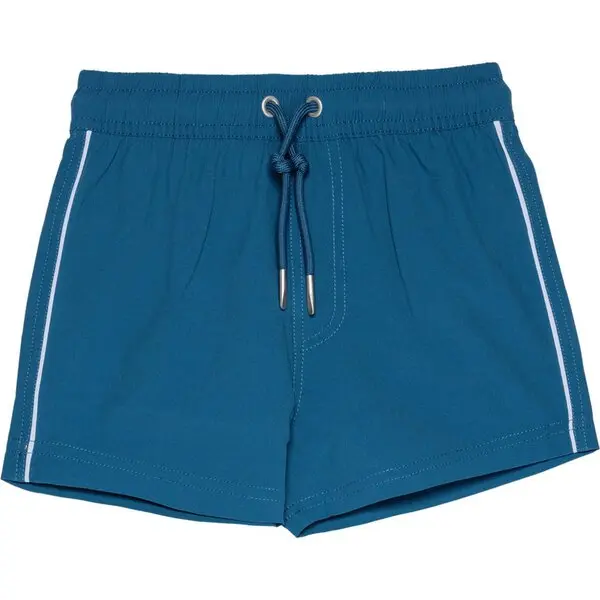 GOTTEX MENS Striped Swim Trunks - Denim