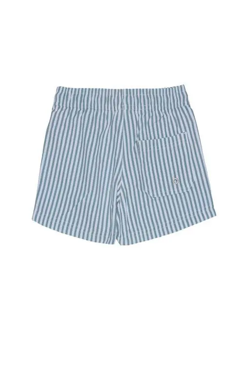 GOTTEX MENS Gottex 7" Inseam Striped Swim Trunks - White-green