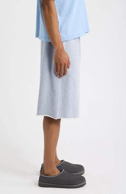 ELWOOD Relaxed Fit Cut-off Sweatshorts - Blue