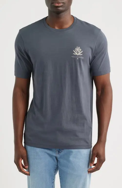 Travis Mathew Balance Fund Cotton T-shirt - Ebony