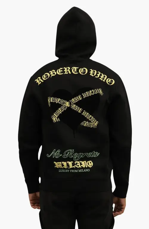 ROBERTO VINO Premium Blend Full Zip Hoodie