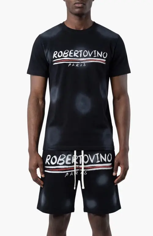 ROBERTO VINO Roberto Paris Short Set - Black
