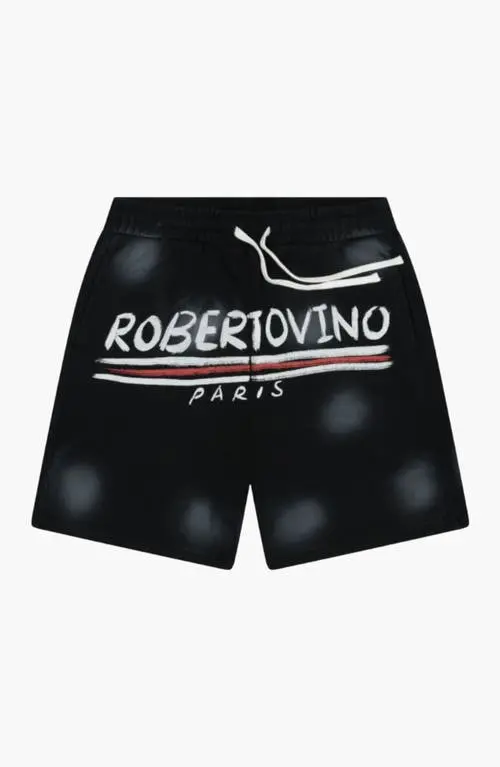 ROBERTO VINO Roberto Paris Short Set - Black