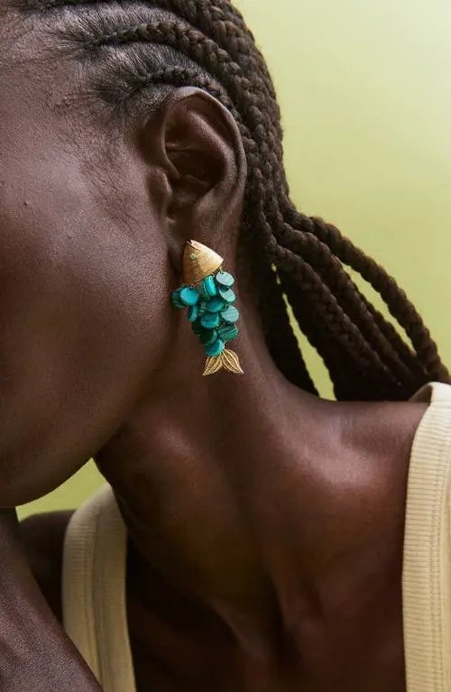 Baublebar Ripple Effect Fish Statement Earrings