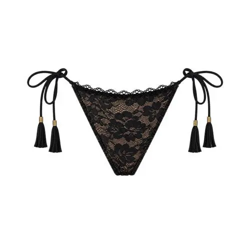 IVY SWIMWEAR Lani Bikini Bottoms - Black