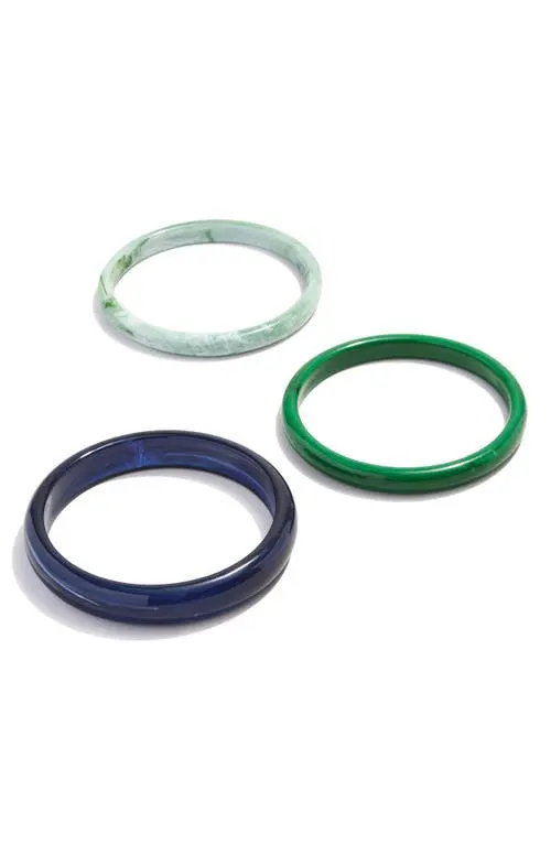Baublebar Set Of 3 Resin Bangle Bracelets
