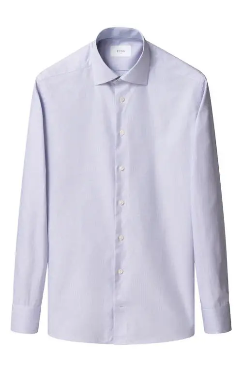 Eton Contemporary Fit Dobby Dress Shirt - Medium Pink