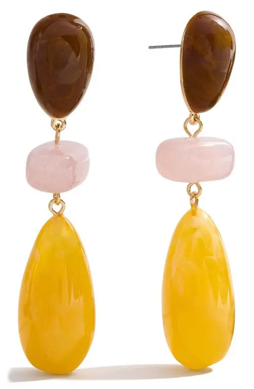 Baublebar Phoebe Drop Earrings - Yellow Multi
