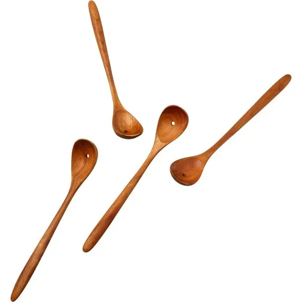 BE HOME Olive Spoonsset Of 4 - Teak