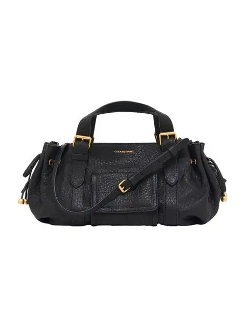Gerard Darel Leather Shoulder Bag - Black
