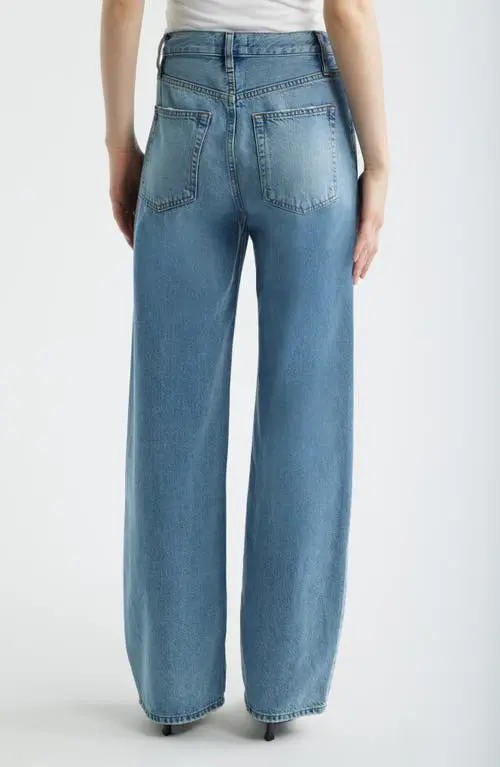 FRAME The Off Duty Drawstring Bow Jeans